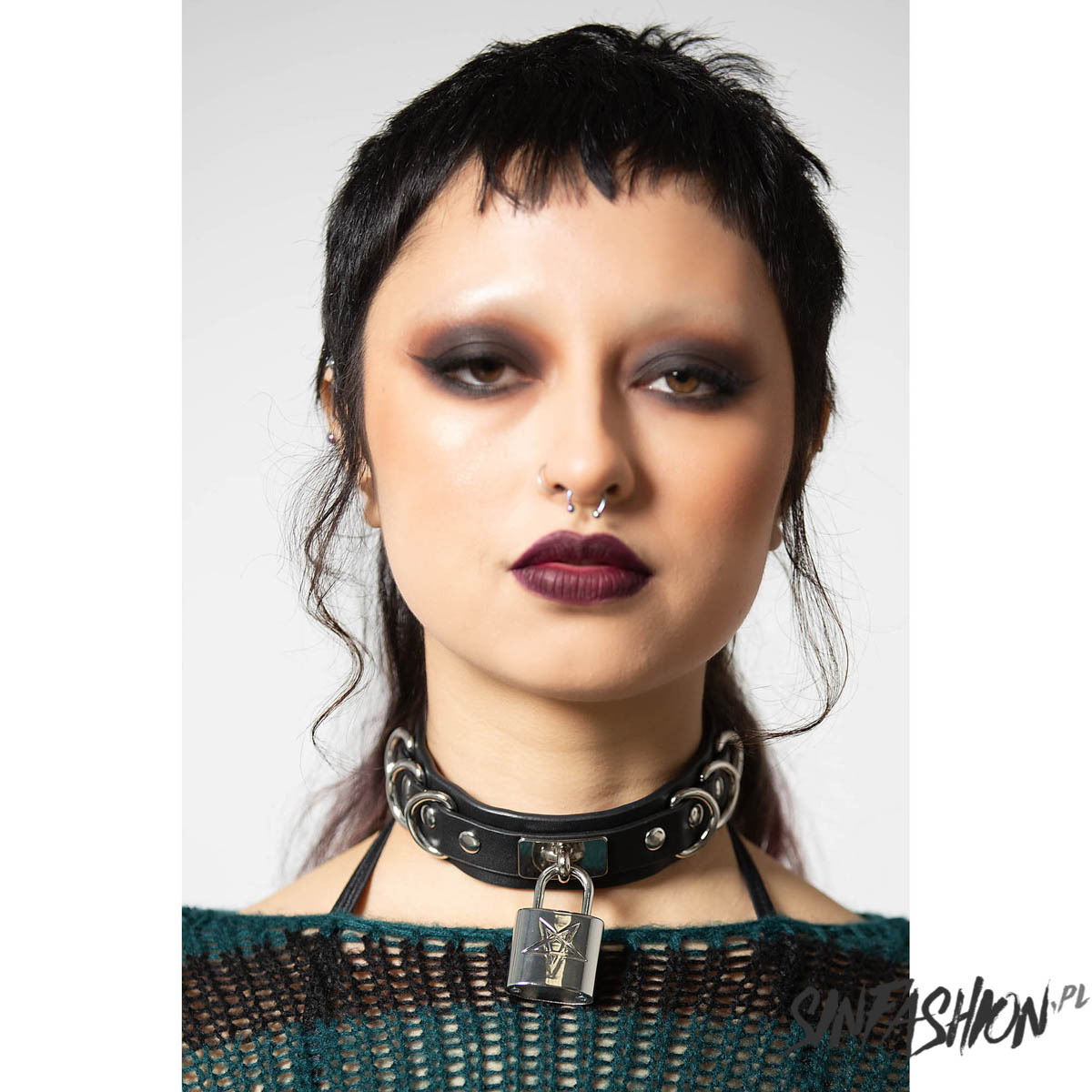 Choker Killstar Lock N Load Padlock Choker | Akcesoria \ Biżuteria ...